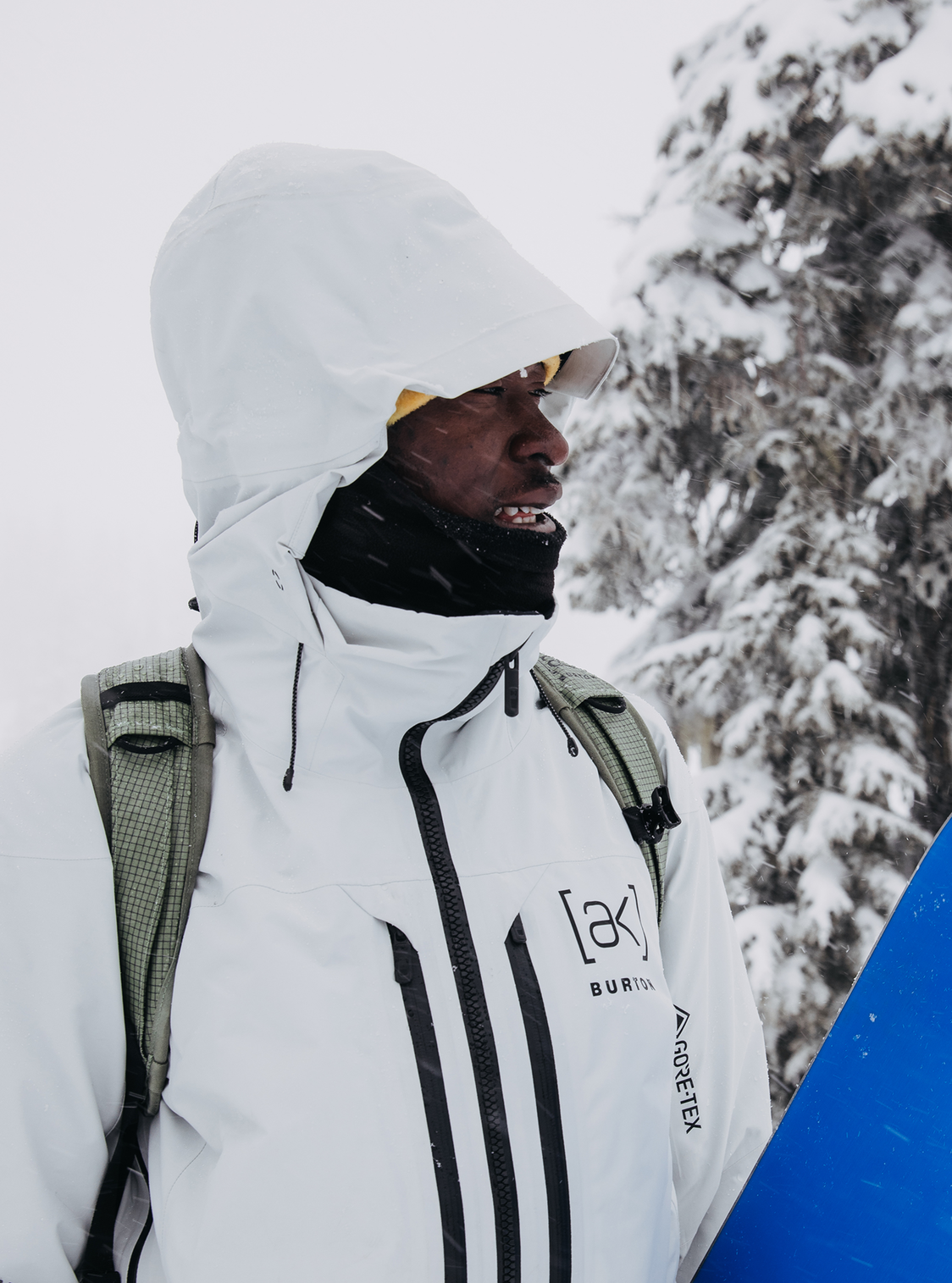 Kurtka Burton AK Gore-tex 2L Swash Gray Cloud